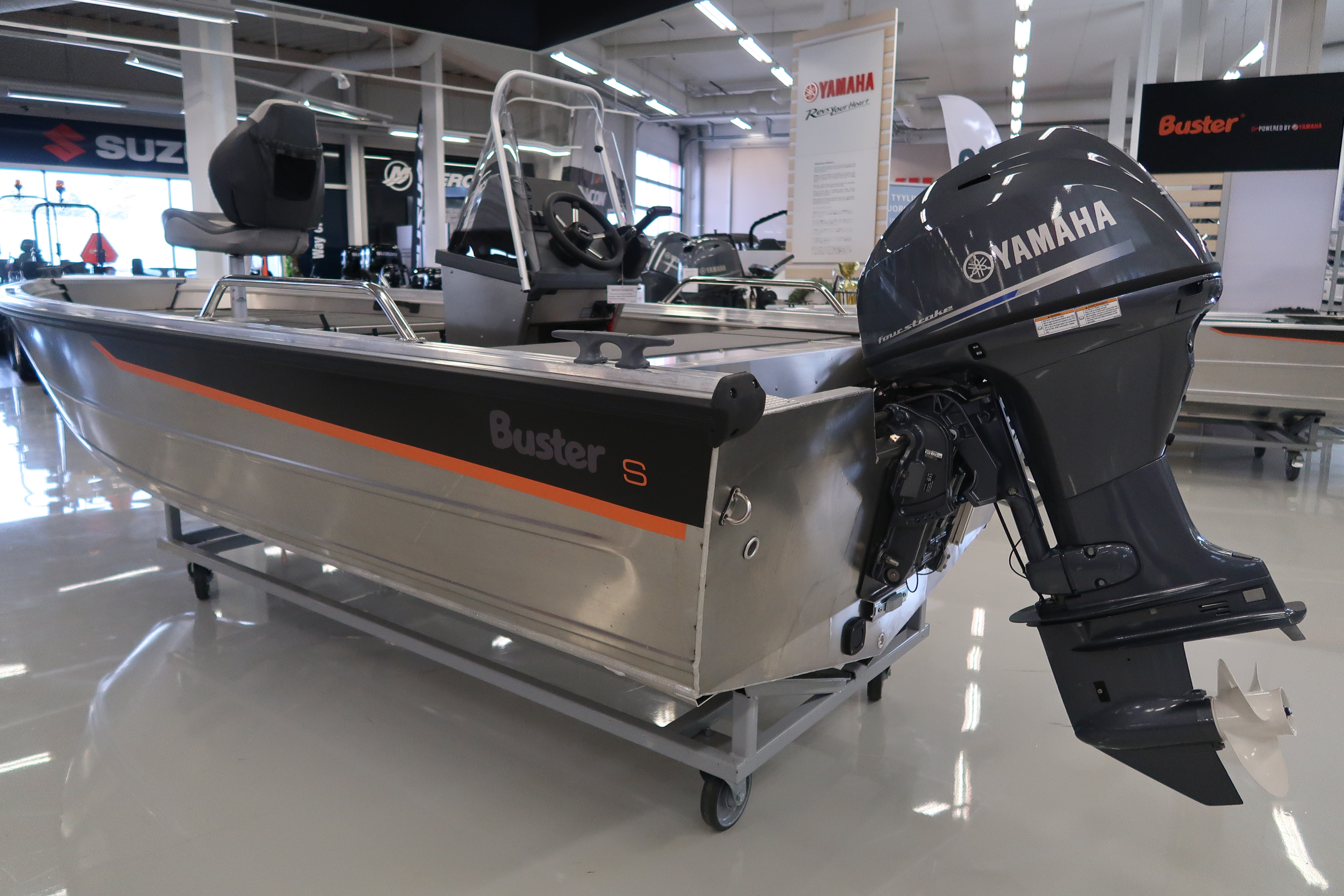 Buster S1 Fishing Edition 2025+ Yamaha F30 Betl uusi venepaketti ...