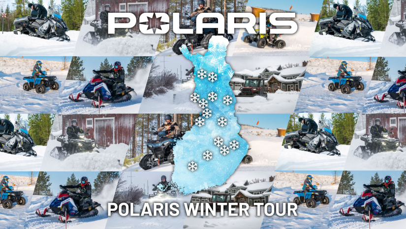 Polaris Winter Tour 2023 - meillä torstaina 12.1 | Jokikone verkkokauppa